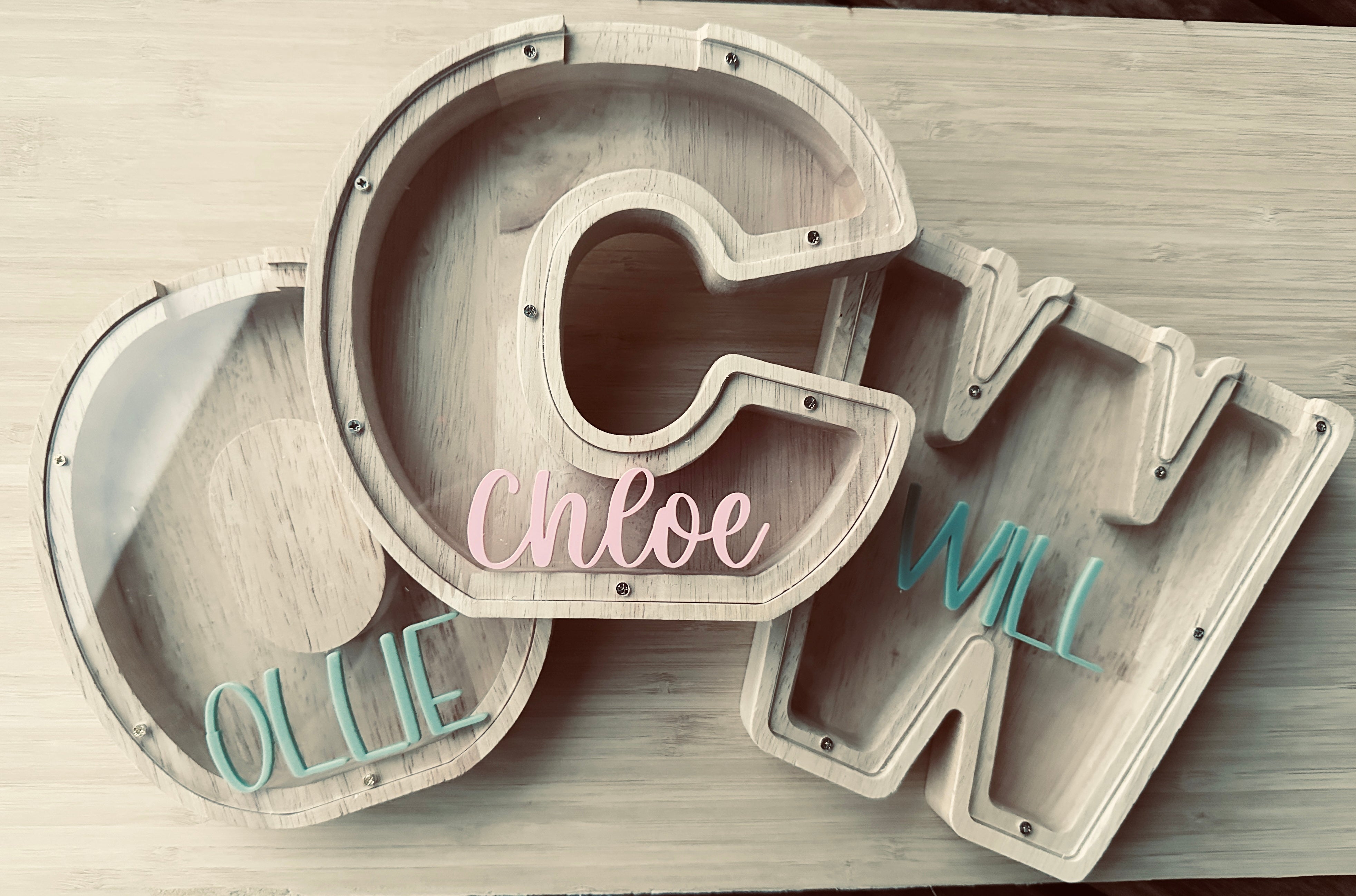 Letter Money Box – Coco & May